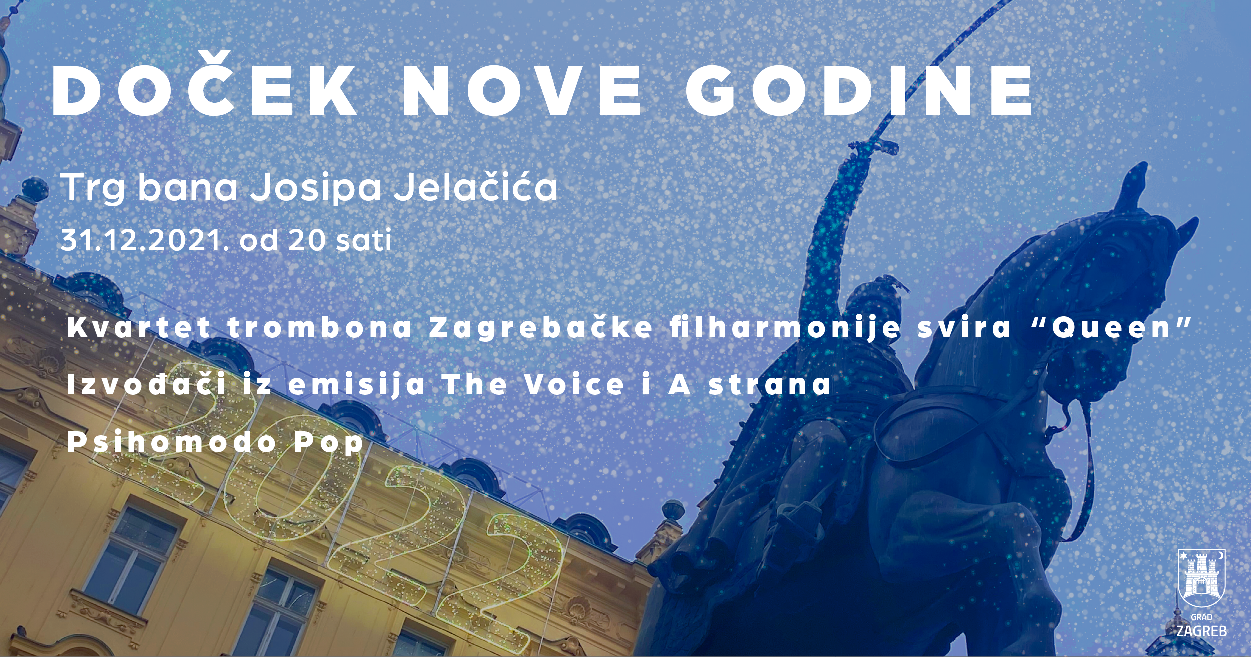 Kvartet trombona Zagrebačke filharmonije na dočeku Nove godine!